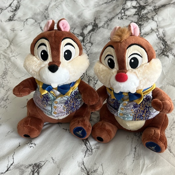 Disney | Toys | Disney Chip And Dale 5th Anniversary Plush | Poshmark